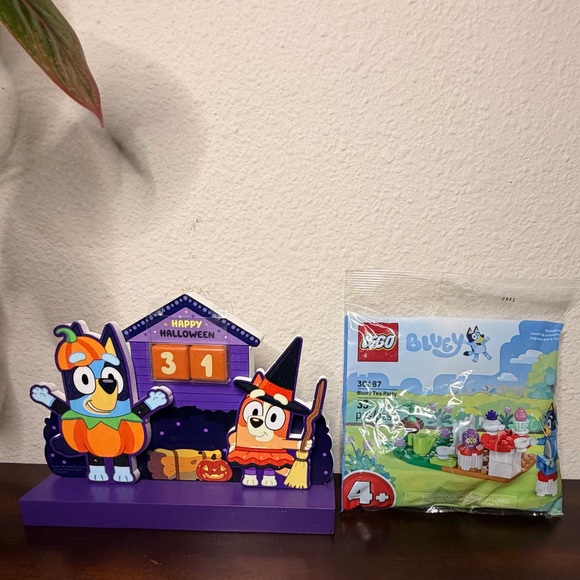 Lego | Toys | Lego Bluey Tea Party Set 3687 33 Pieces Bluey Character ...